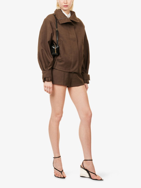 SIR Henrik Tailored Woven Mini Shorts | endource