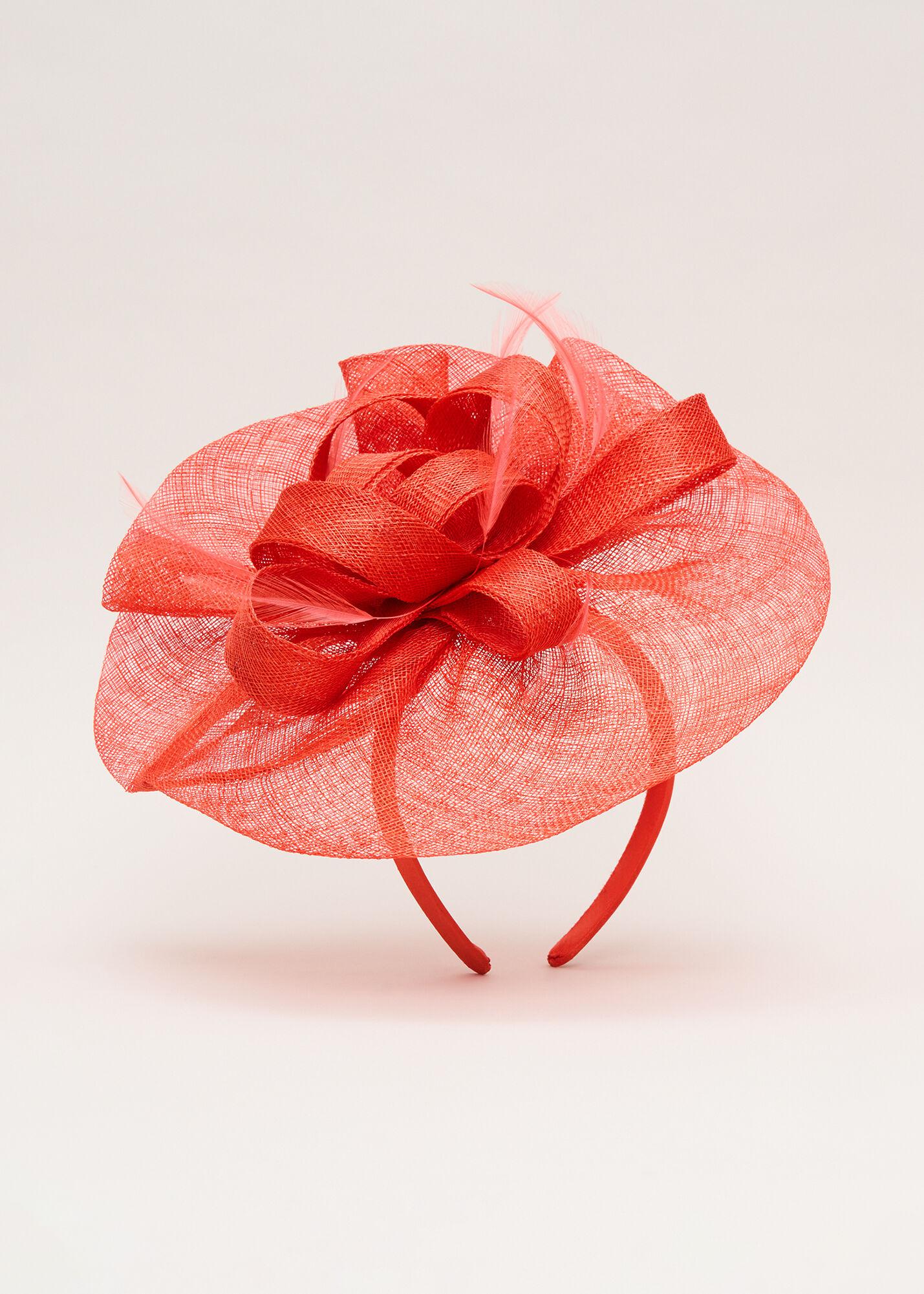 PHASE EIGHT Freeform Fascinators in Orange | endource