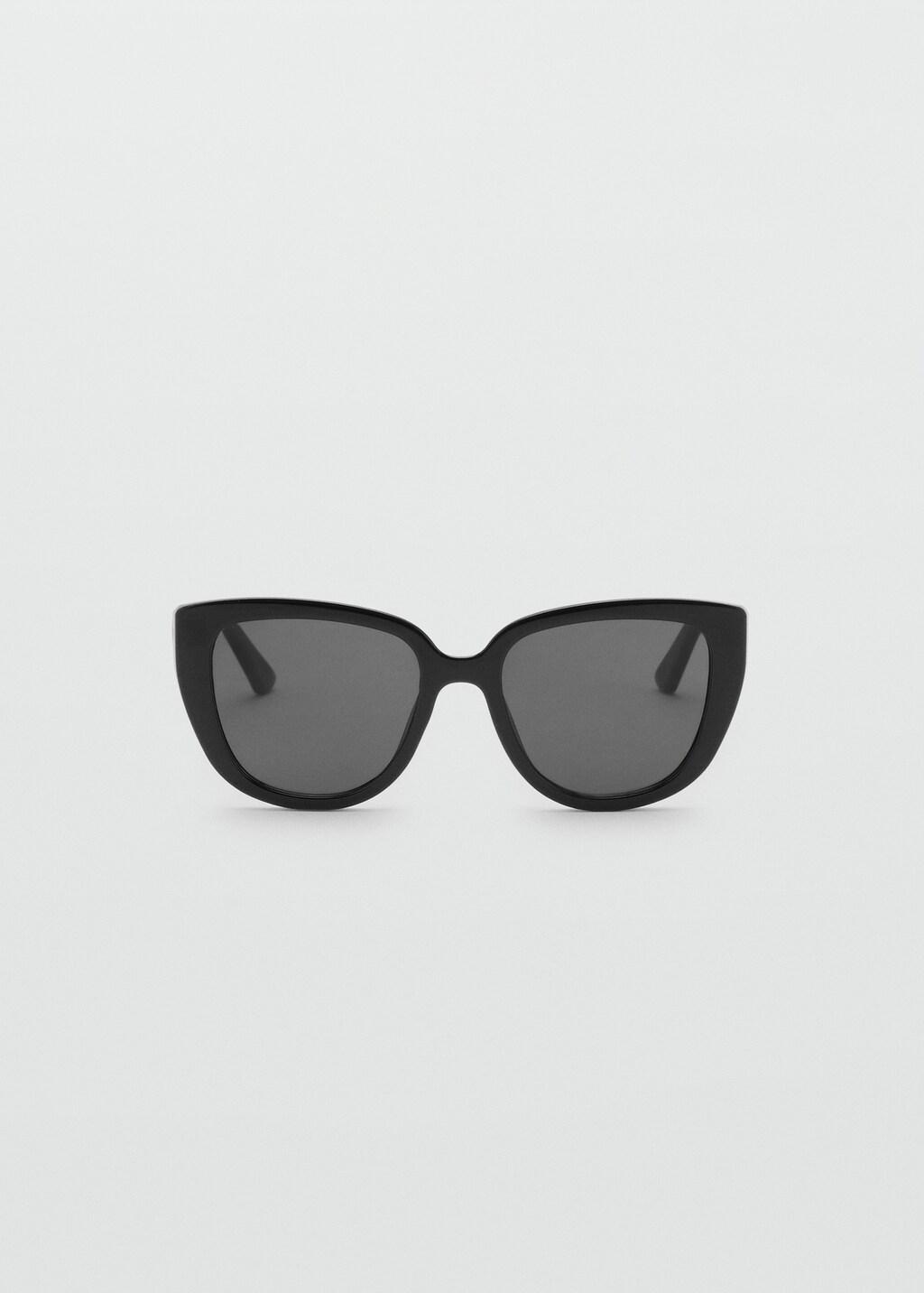 MANGO Resin Frame Sunglasses in Black | endource
