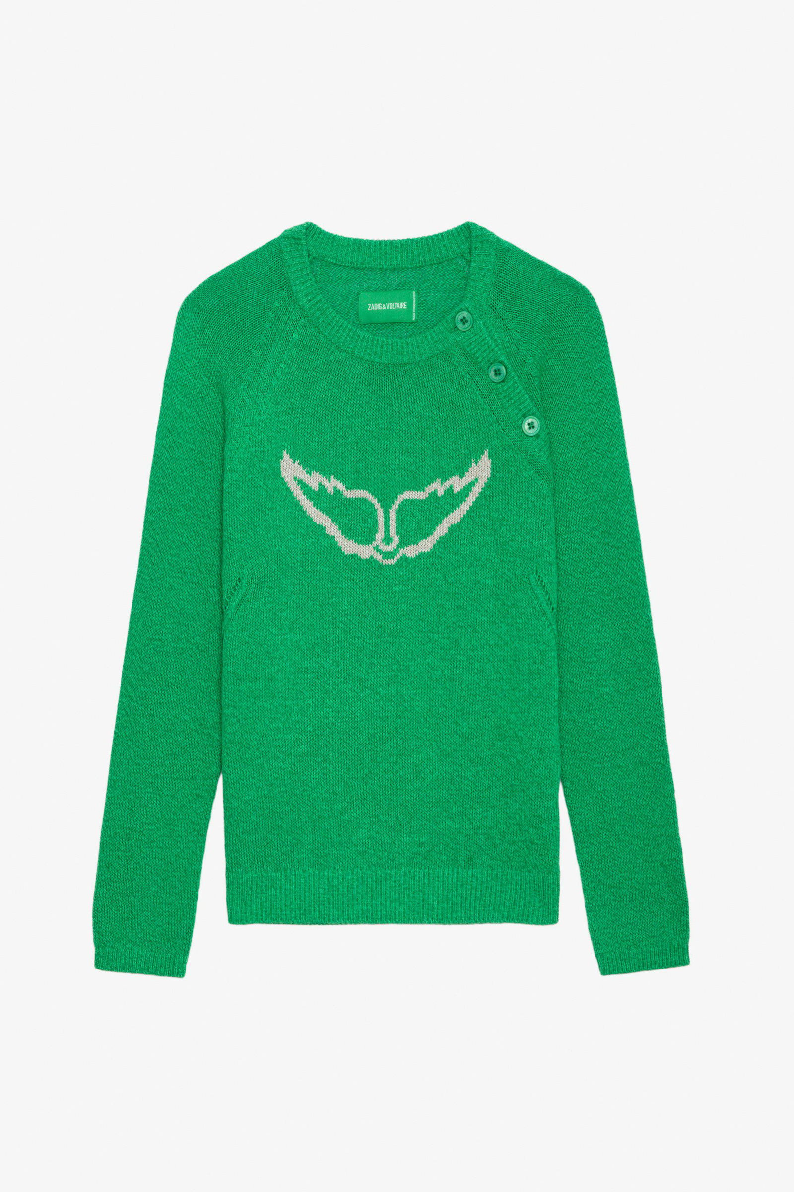 ZADIG & VOLTAIRE Regliss Wings Jumper in Apple | endource