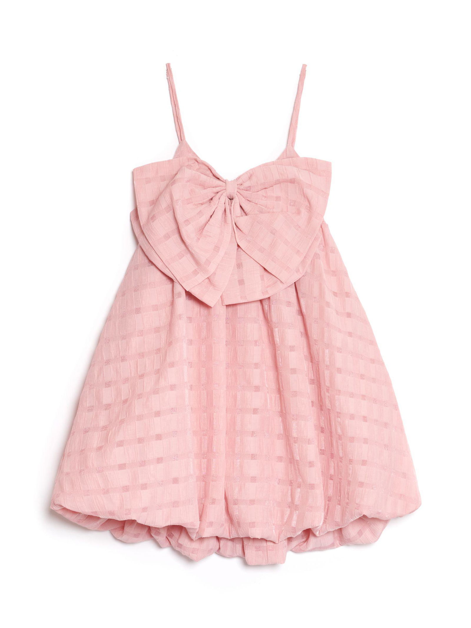 SISTER JANE Mane Bow Mini Dress in Pink | Endource