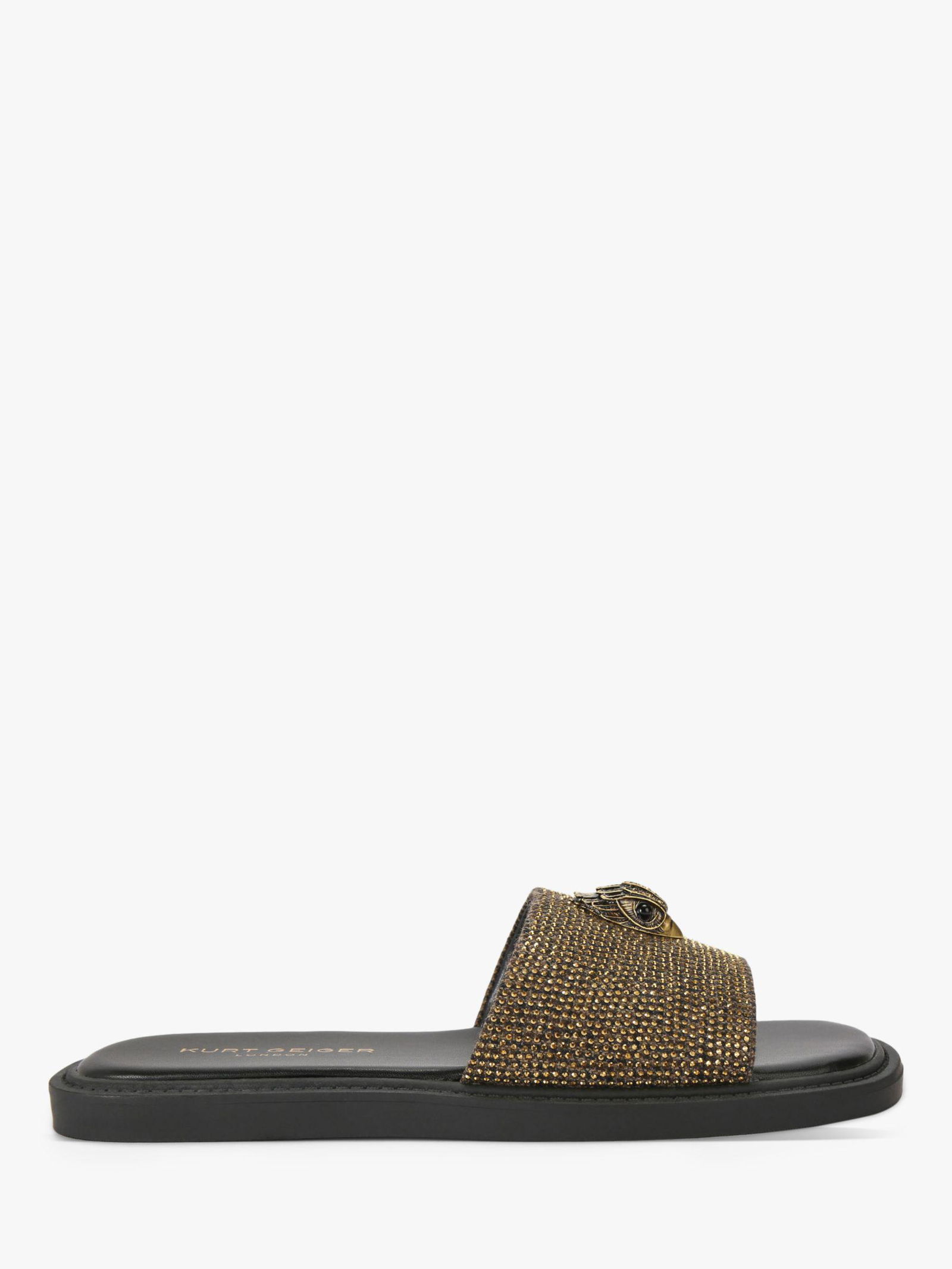 KURT GEIGER LONDON Oscar Embellished Slider Sandals | endource