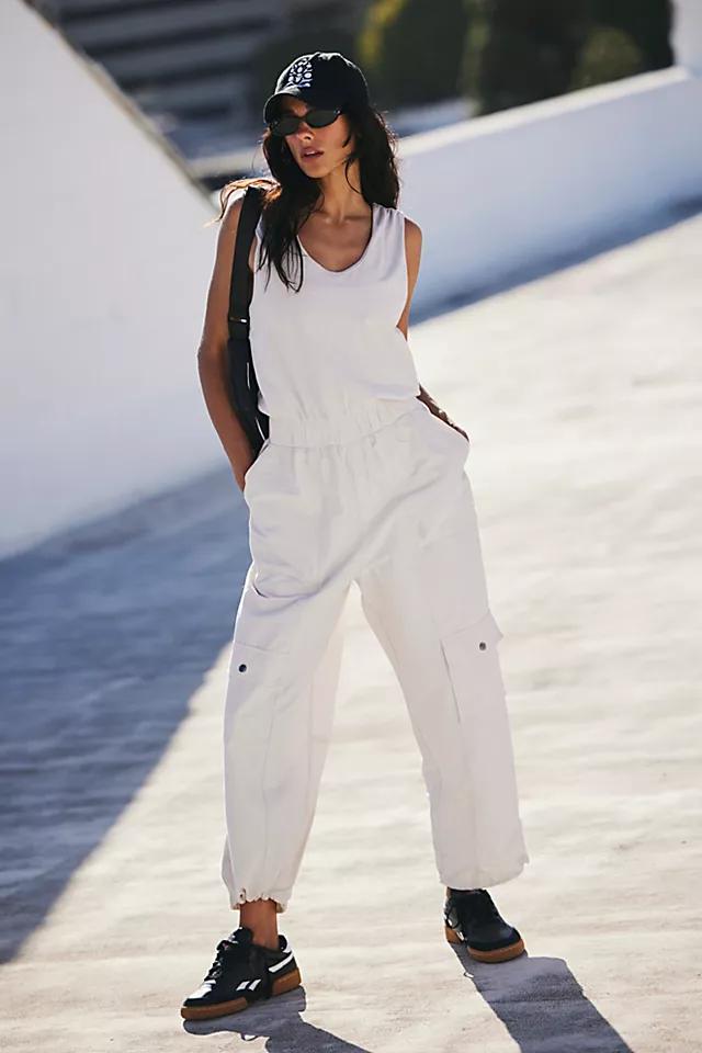 FREE PEOPLE FP Movement - Wander Onesie in Tofu | Endource