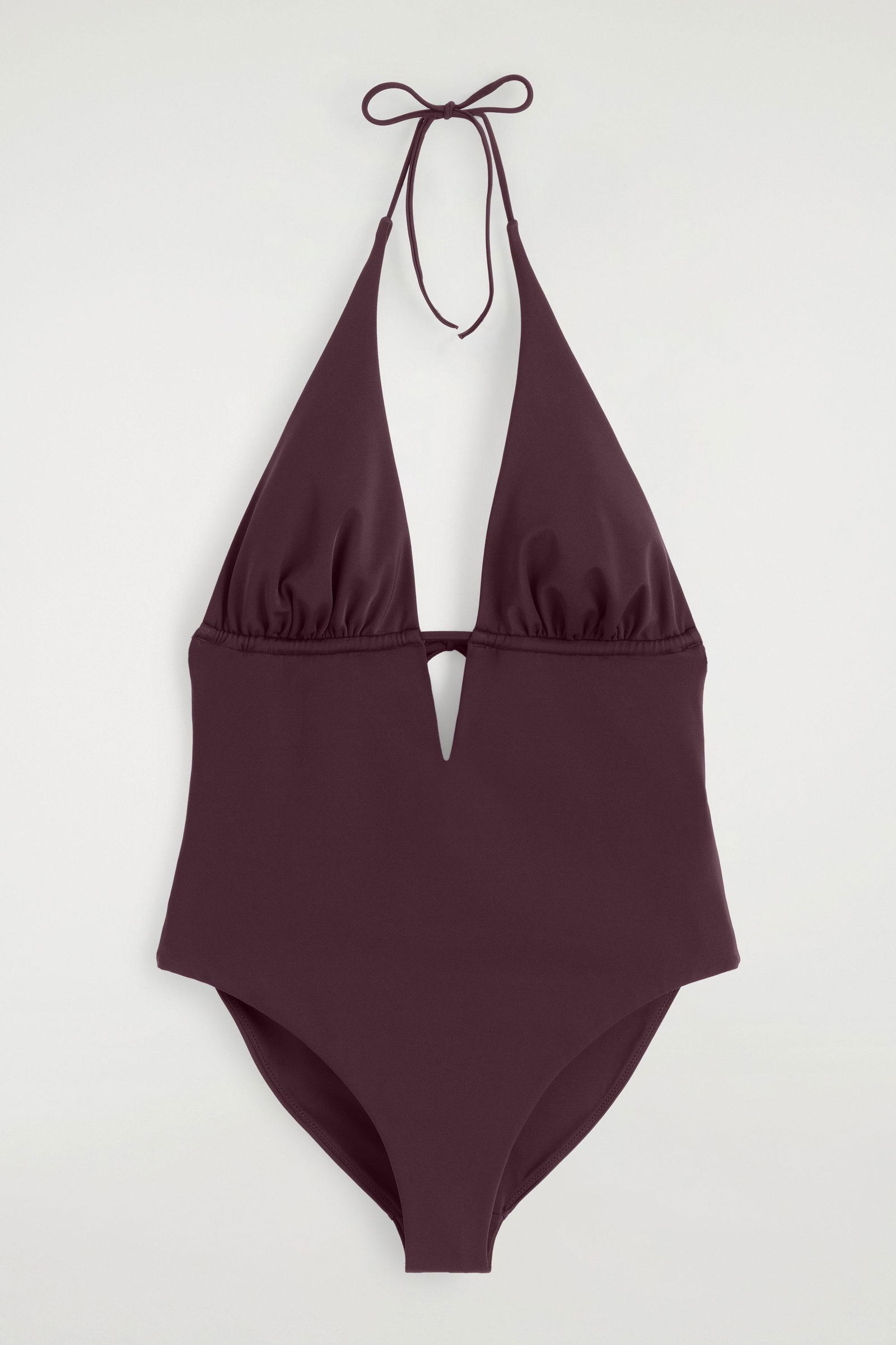 COS Plunge-Neck Swimsuit | endource