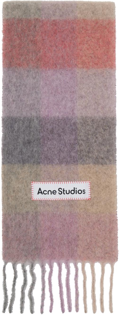 ACNE STUDIOS Check Scarf | endource