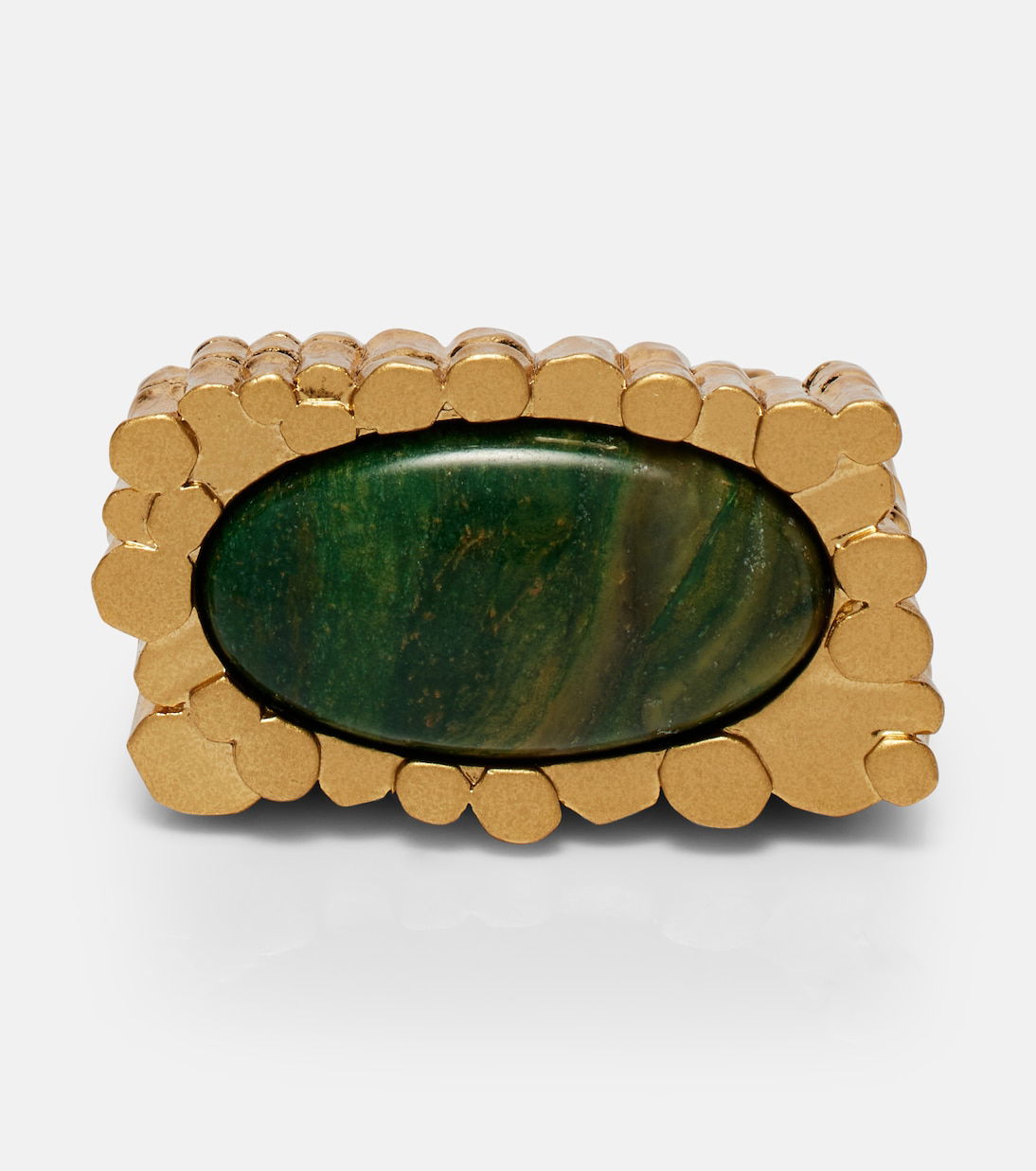 ZIMMERMANN Wisp 16kt Gold-Plated Embellished Ring | endource