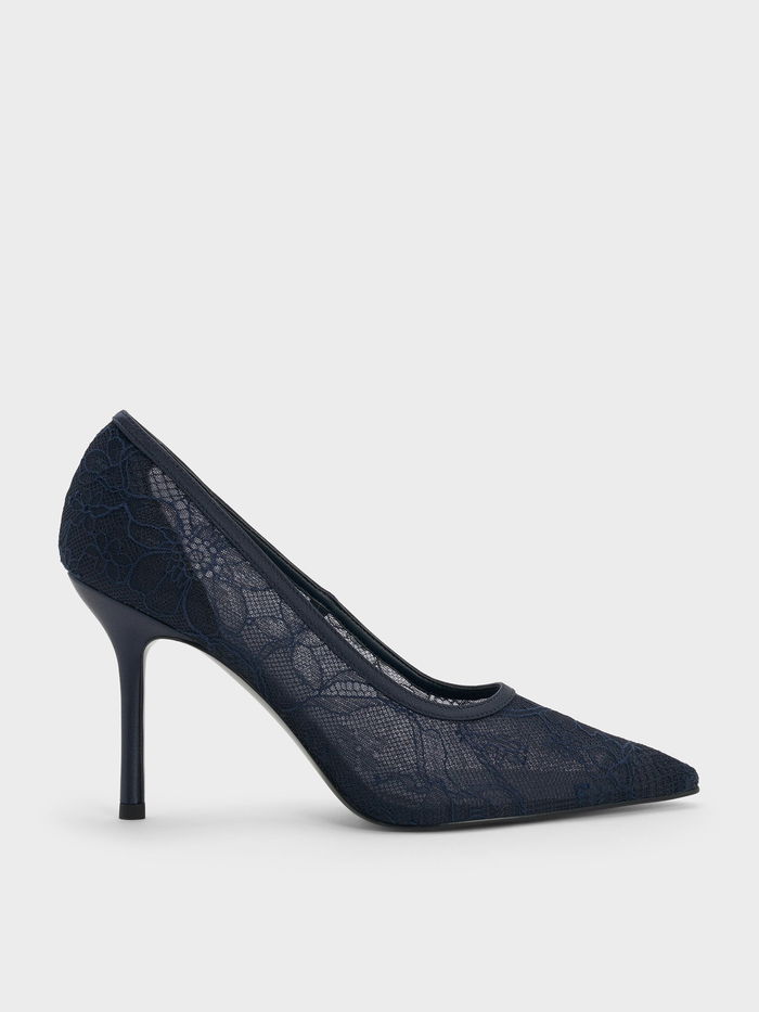 CHARLES & KEITH Navy Pumps | endource