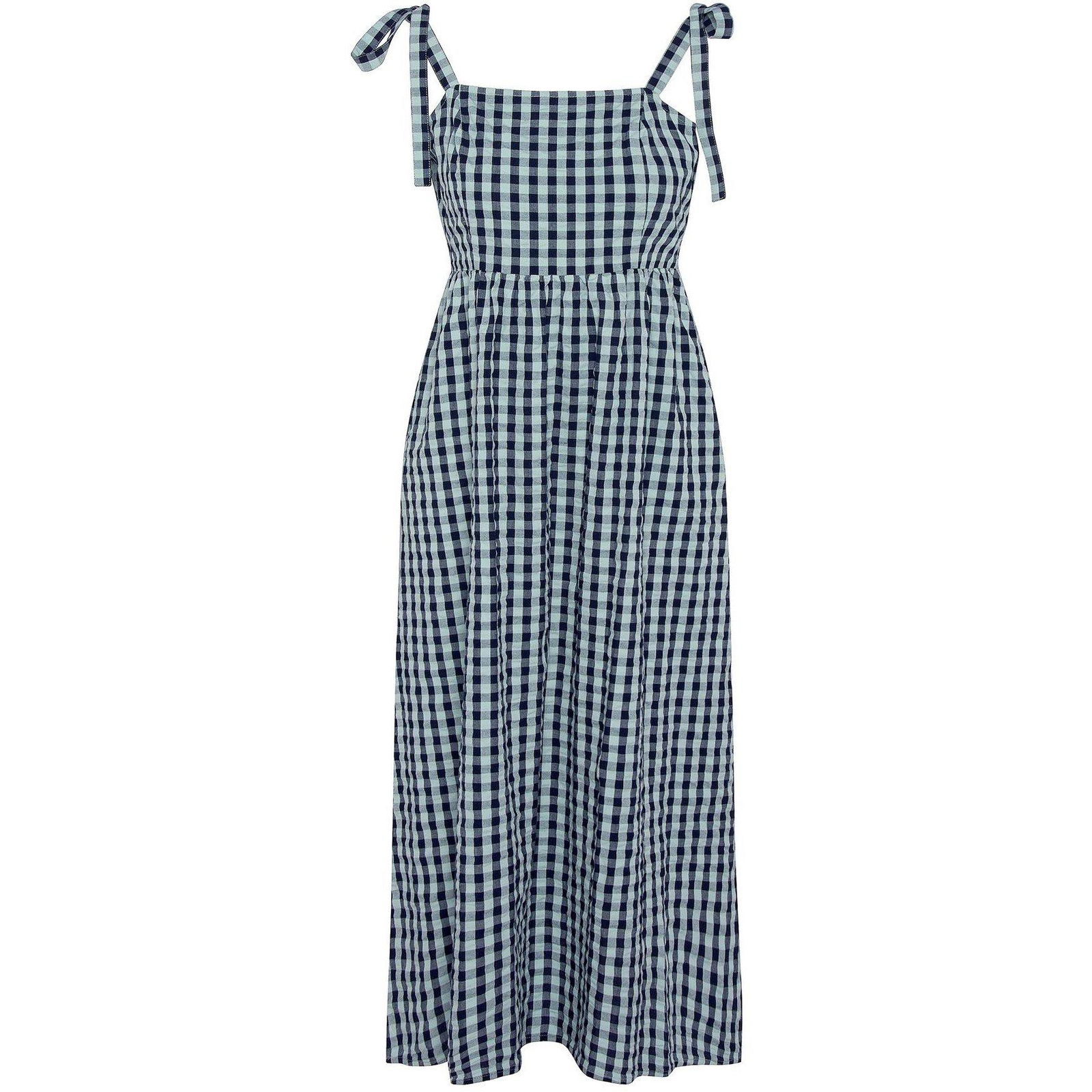 BARBOUR Abigail Gingham Midi Dress | endource