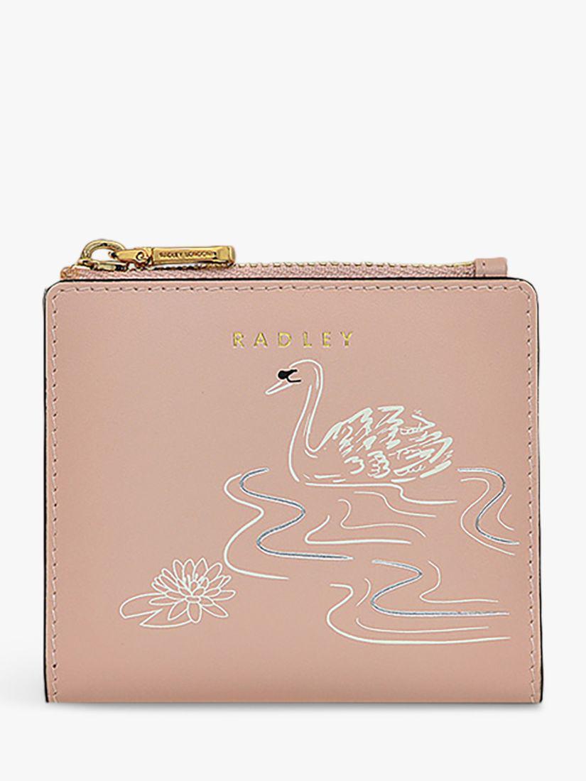 RADLEY Swanning Around Leather Small Zip-Top Coin Purse in Prairie Pink ...