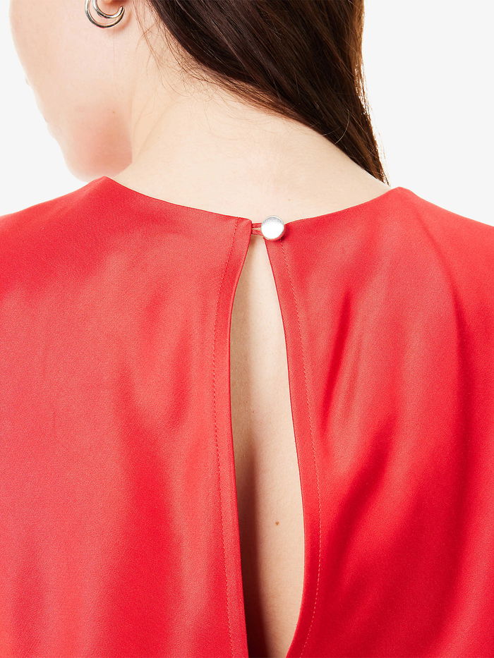 JW ANDERSON Shift Sleeveless Woven Mini Dress | endource