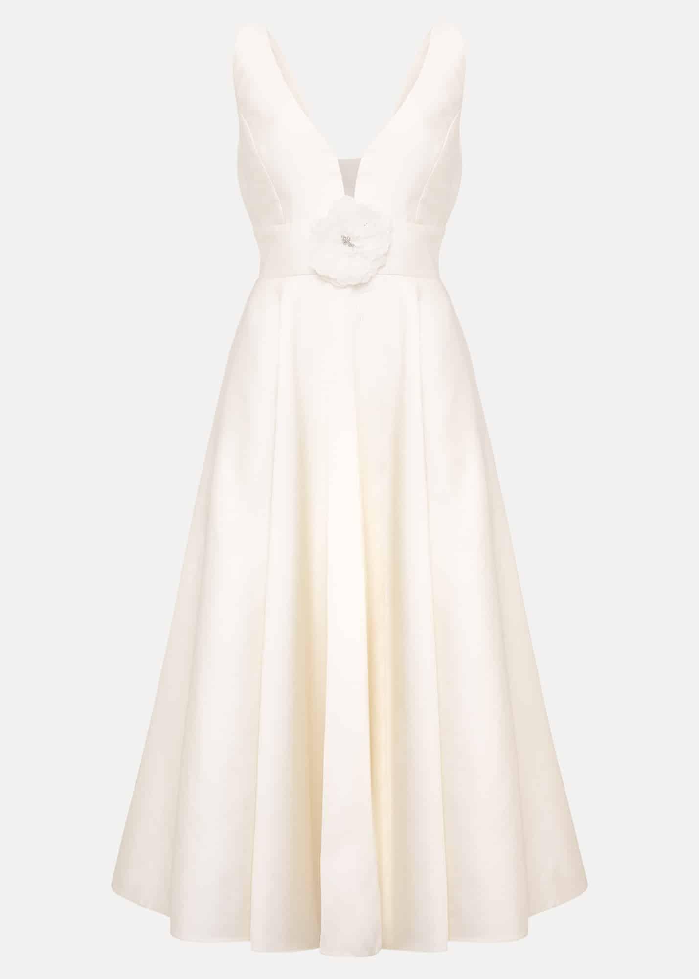 PHASE EIGHT Ariel Fit And Flare Wedding Dress in Ivory | endource