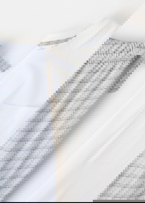 MANGO Checked Plaid Pyjama Set | endource