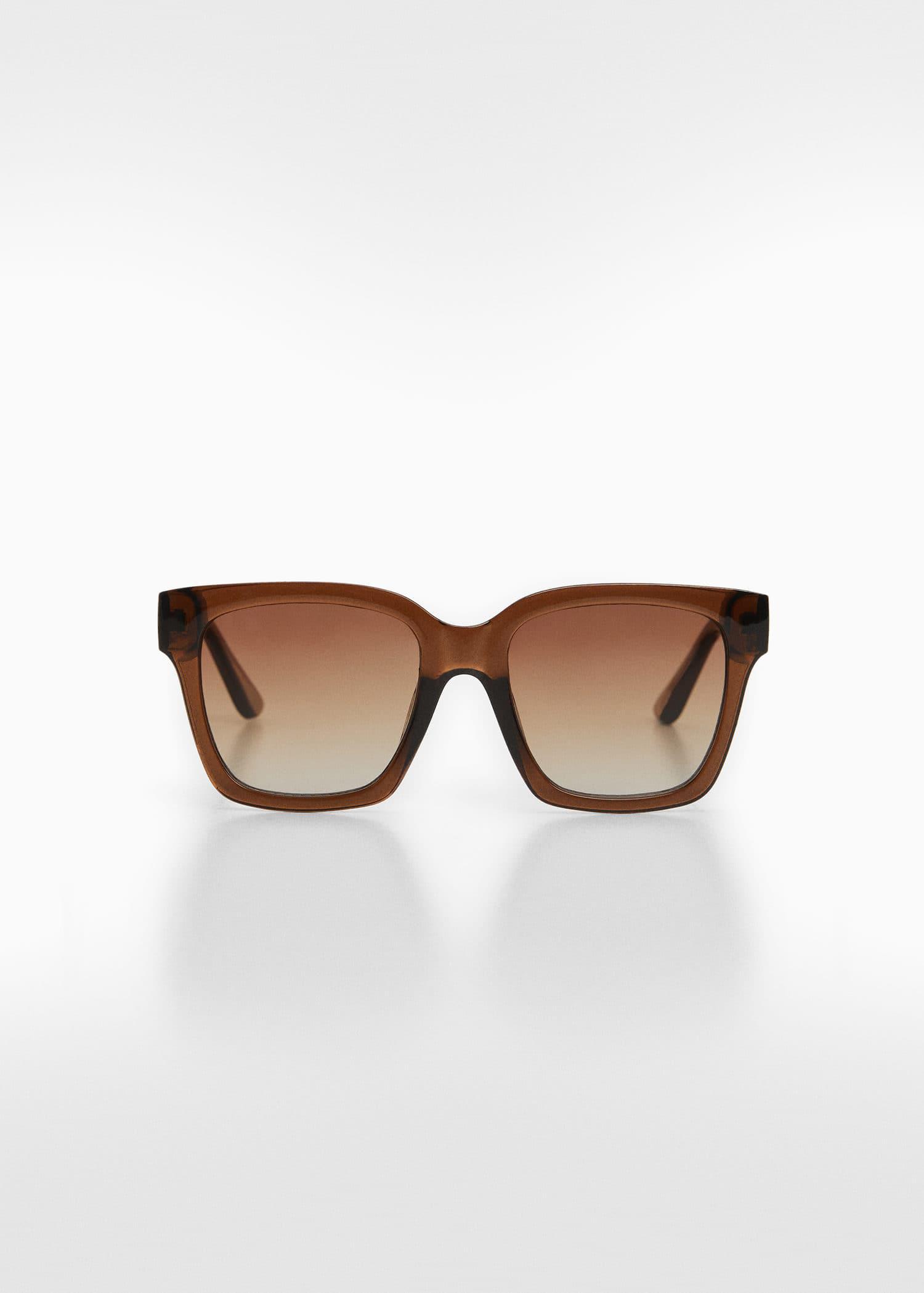 MANGO Squared Frame Sunglasses | endource