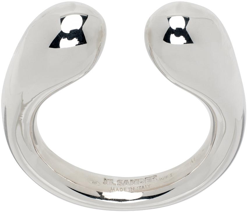 JIL SANDER Open Band Ring | endource