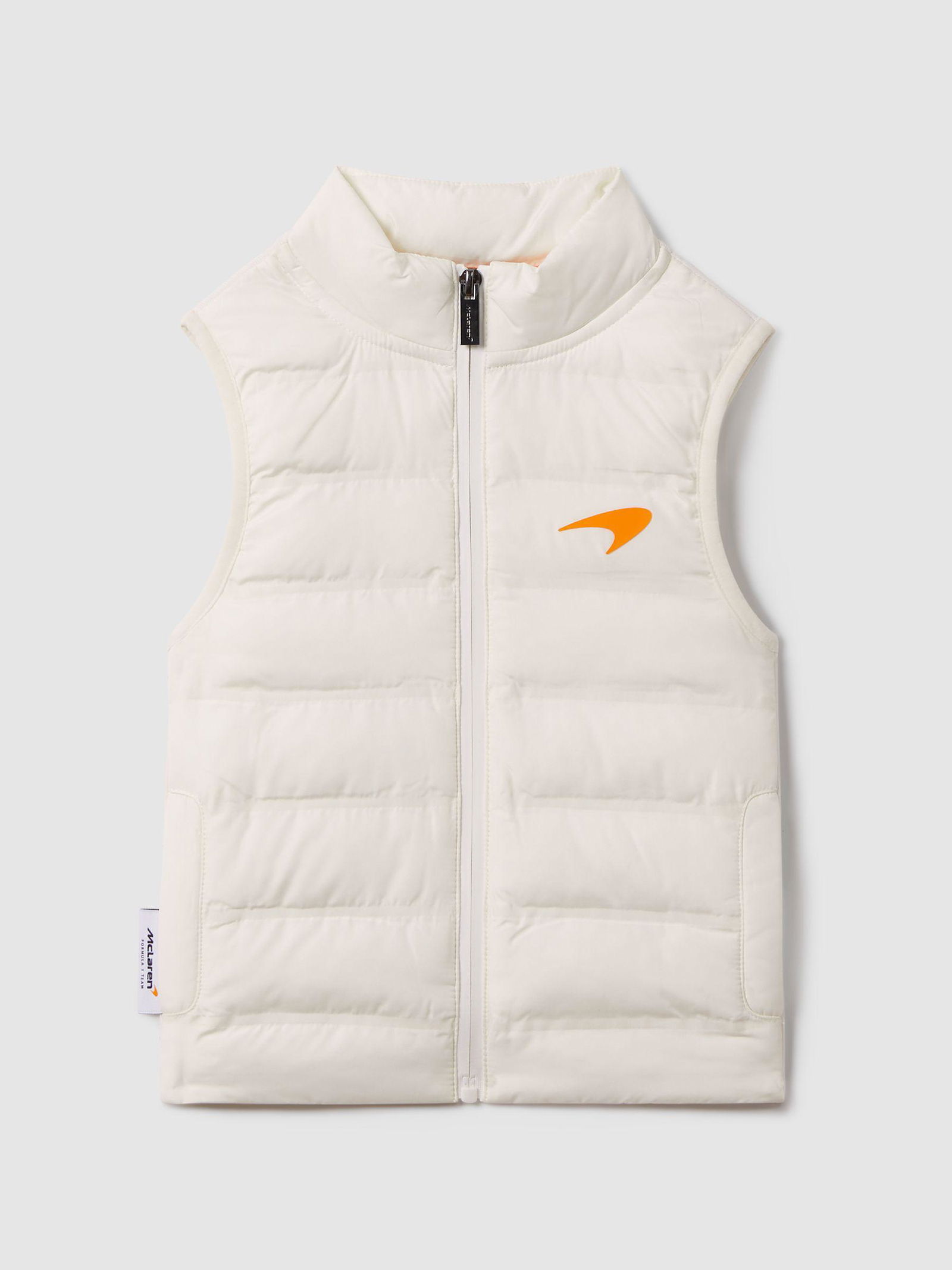 REISS Reiss x McLaren Formula 1 - Foster Hybrid Quilt And Knit Gilet in ...
