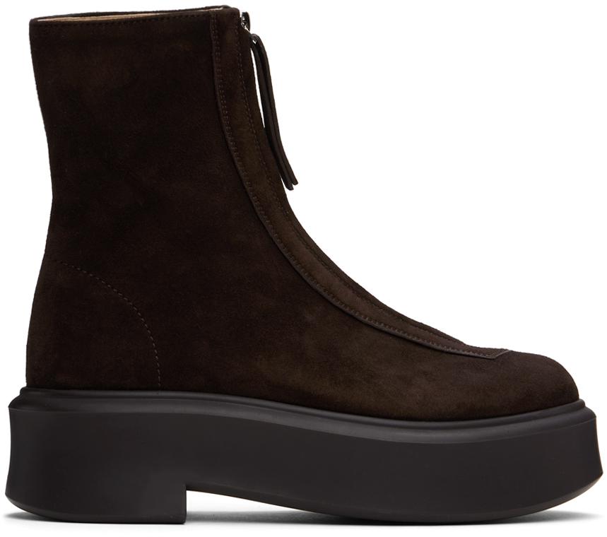 THE ROW Zipped Boots | endource