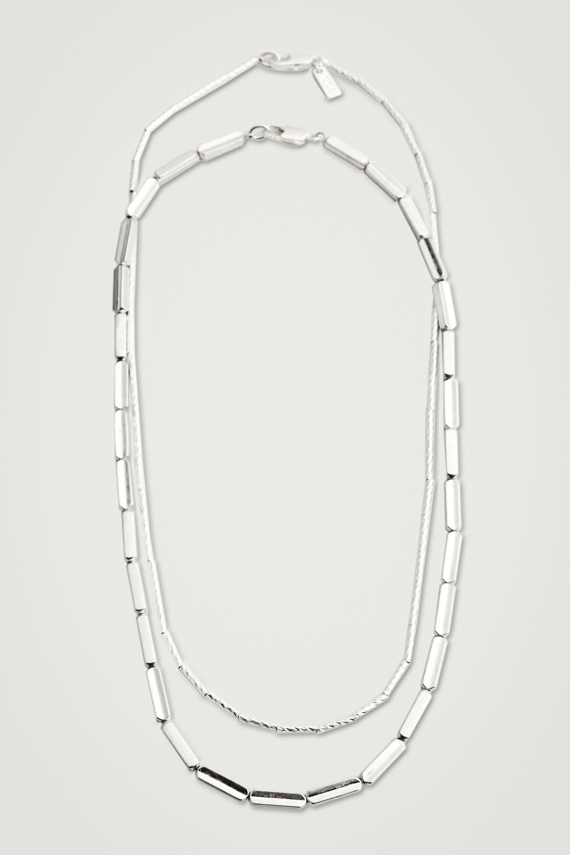 COS 2-Pack Chain Necklaces | endource