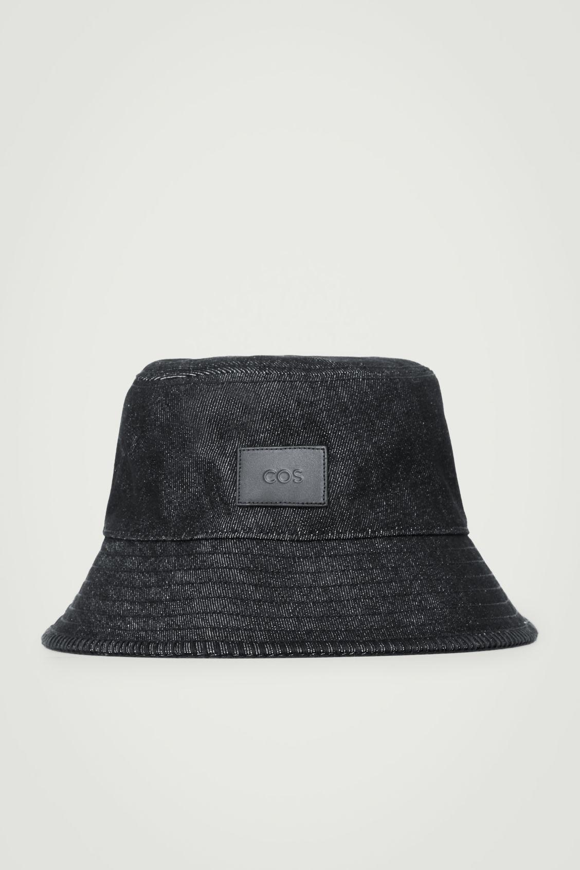 COS Denim Bucket Hat in INDIGO | endource