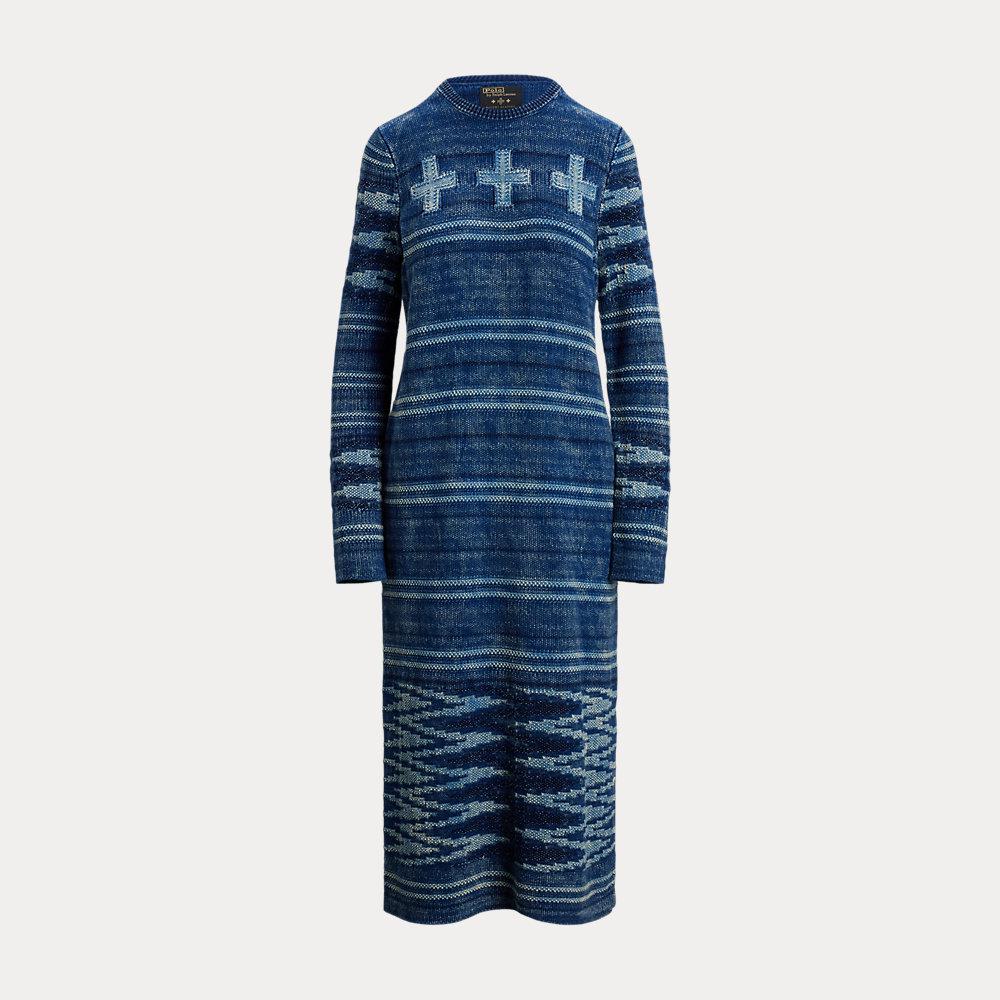 POLO RALPH LAUREN PRL x Naiomi Glasses - Jumper Dress in Multi | endource