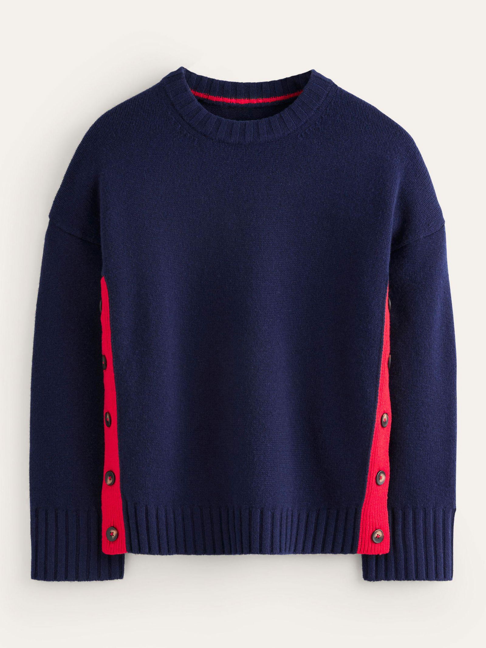 BODEN Zia Button Side Jumper | endource