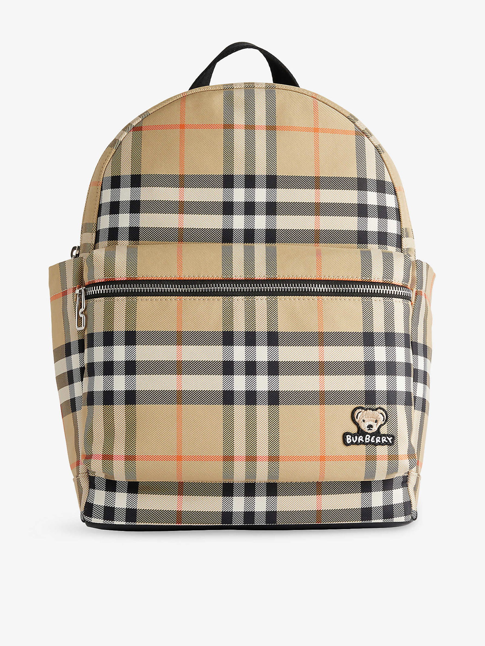 BURBERRY Check Woven Backpack | endource