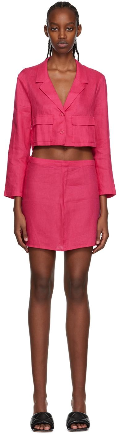 REFORMATION Elton Blazer & Miniskirt Set | Endource
