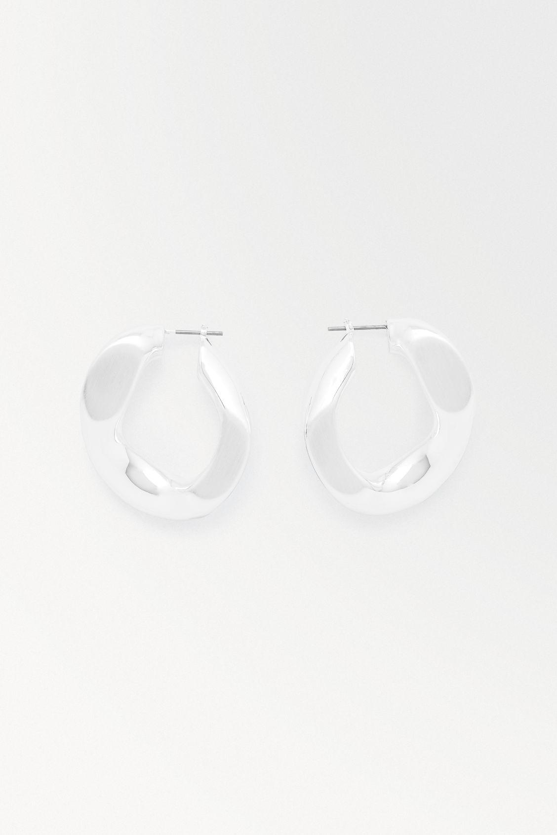 COS The Chunky Chain-Link Earrings | endource