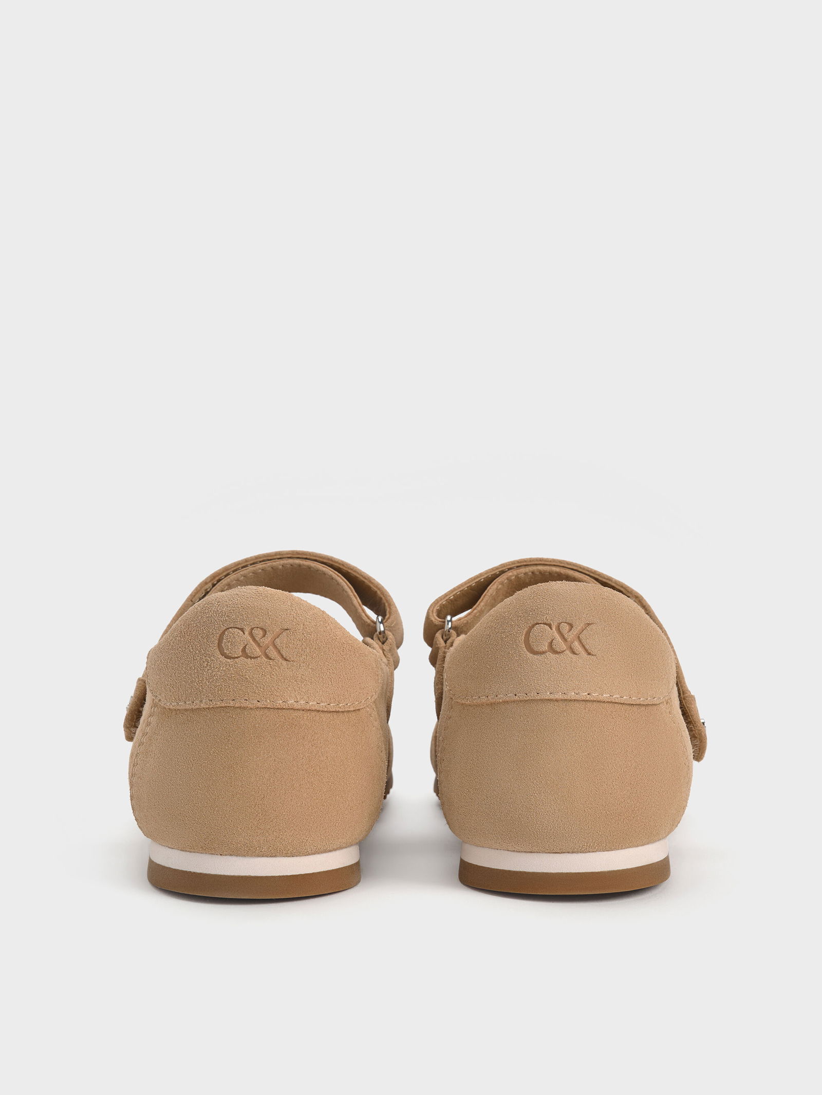 CHARLES & KEITH Jace Suede Mary Jane Sneakers | endource