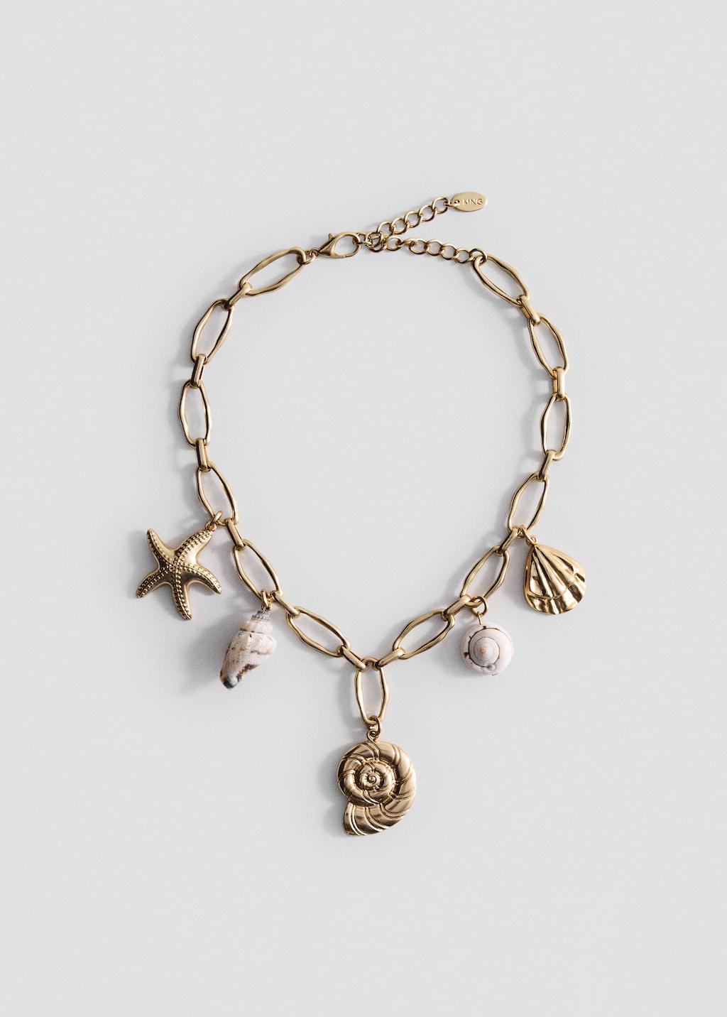 MANGO Shells Bead Necklace | endource