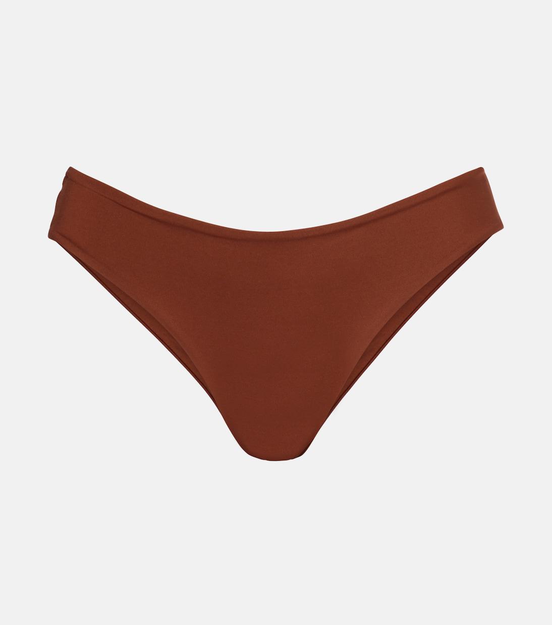 Max Mara Selina Bikini Bottoms in Brown | endource