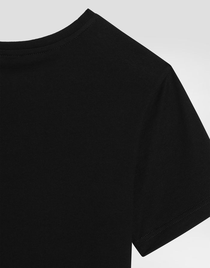 DOLCE & GABBANA Oversized Jersey T-shirt With Logo Plaque | endource