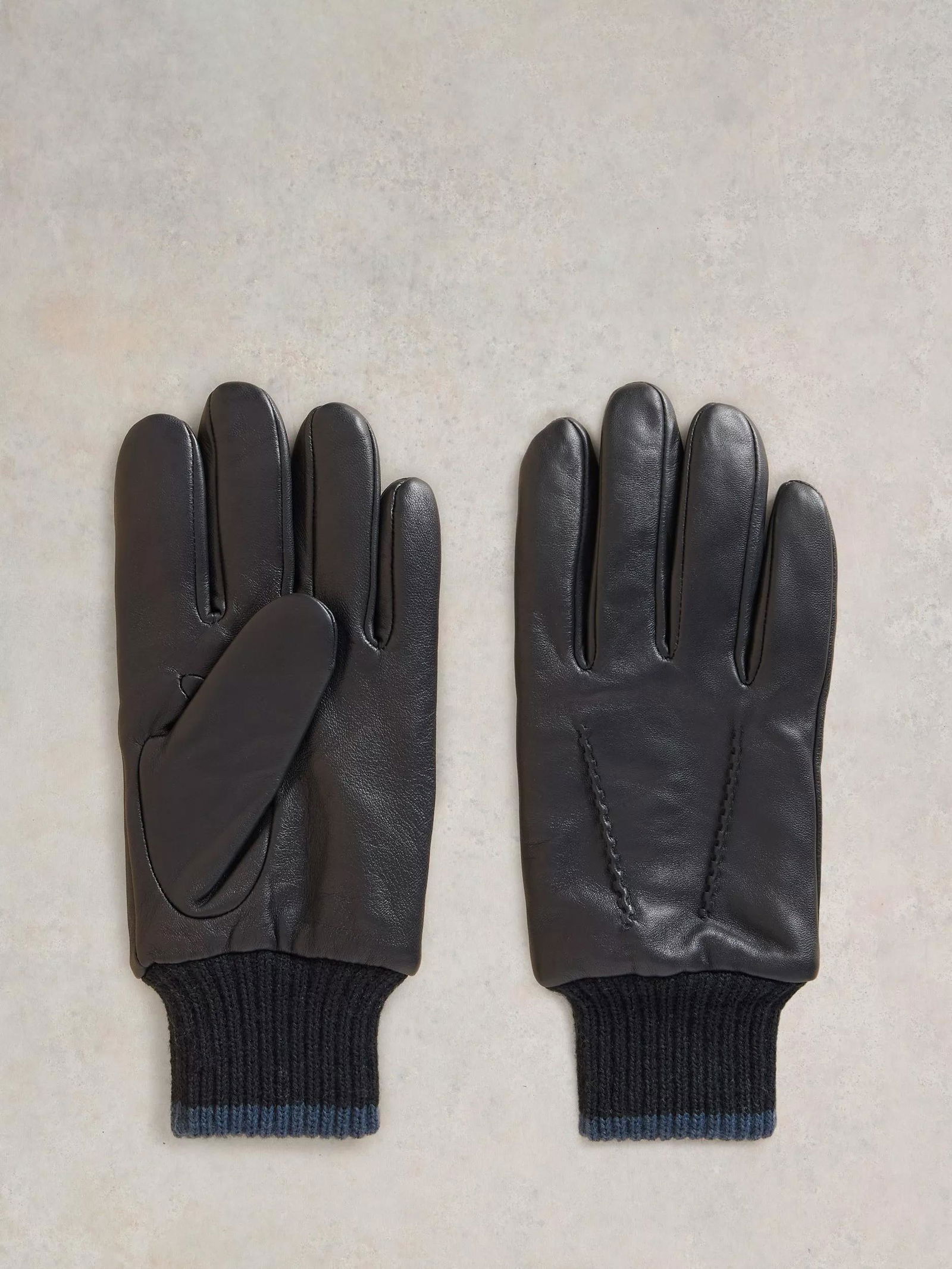 WHITE STUFF Leo Gloves in Navy Multi | endource