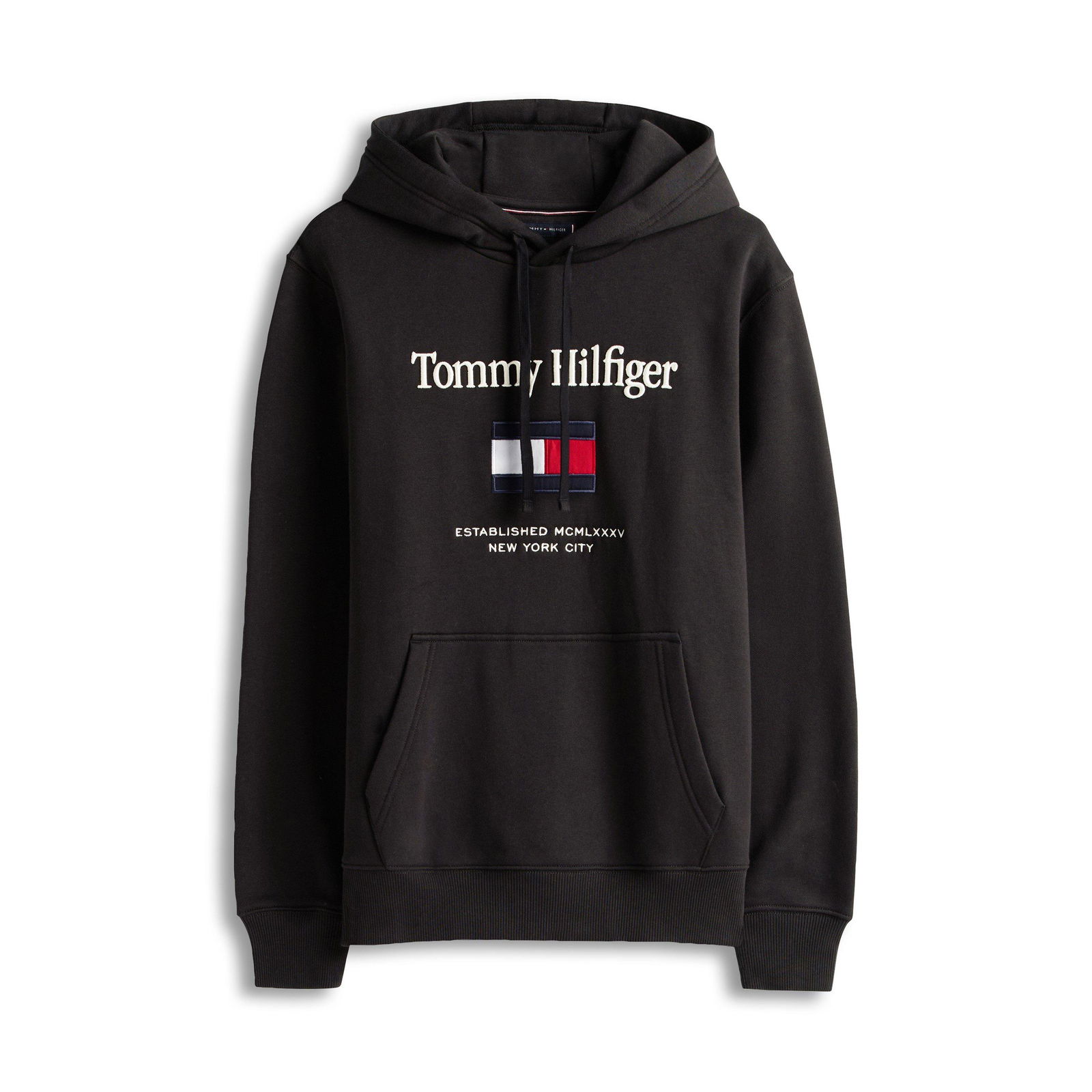 TOMMY HILFIGER Embro Flag Pull Over Hoodie | endource