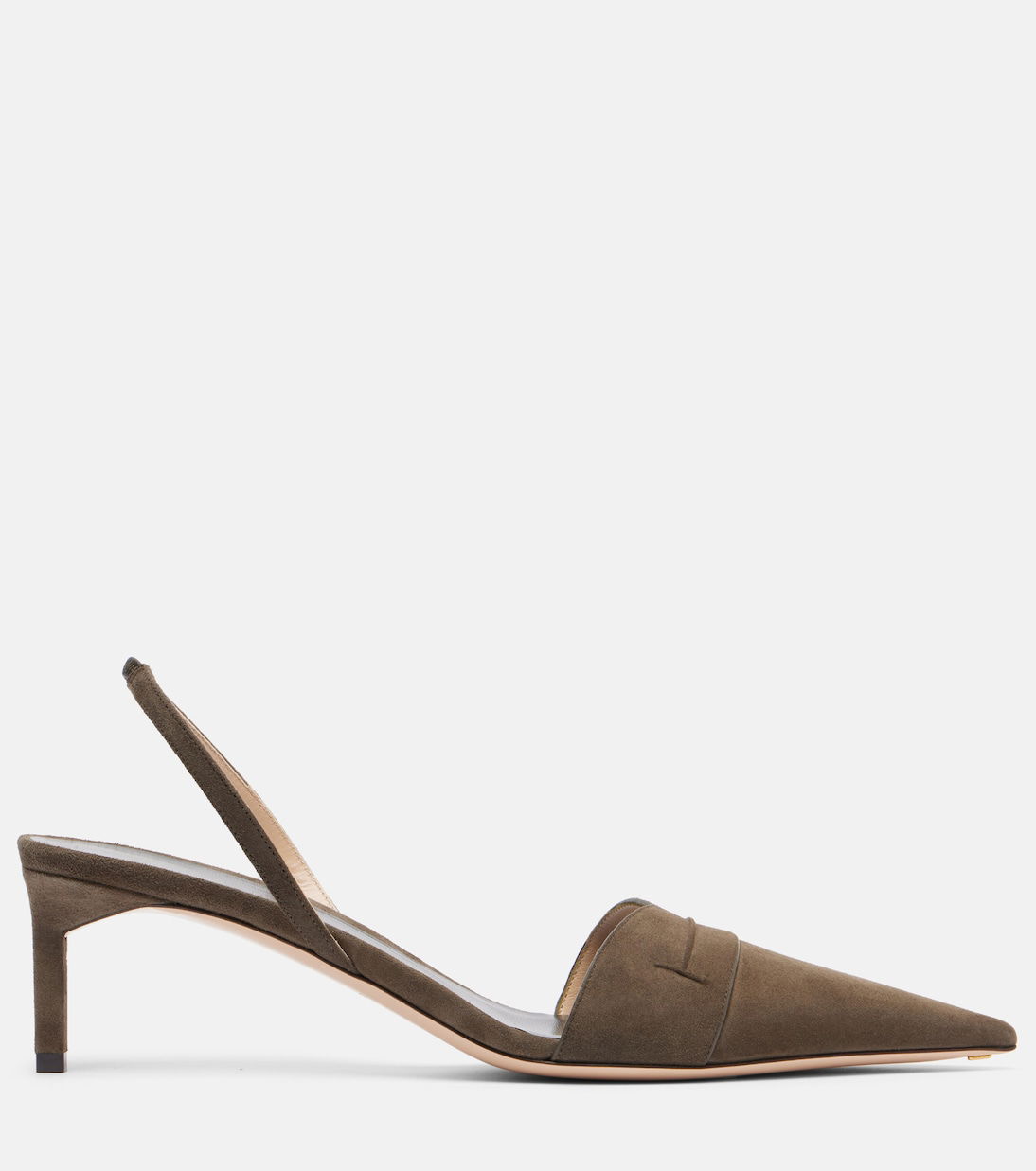 TOM FORD Eva 55 Suede Slingback Pumps | endource