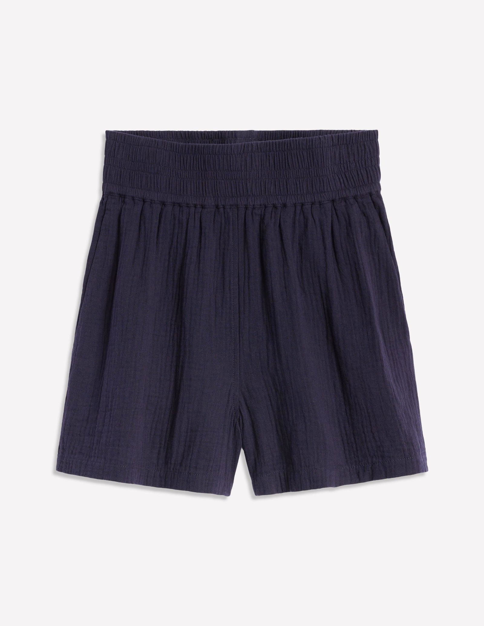 BODEN Smocked Double Cloth Shorts | endource