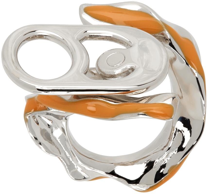 ACNE STUDIOS Crushed Cans Ring | endource