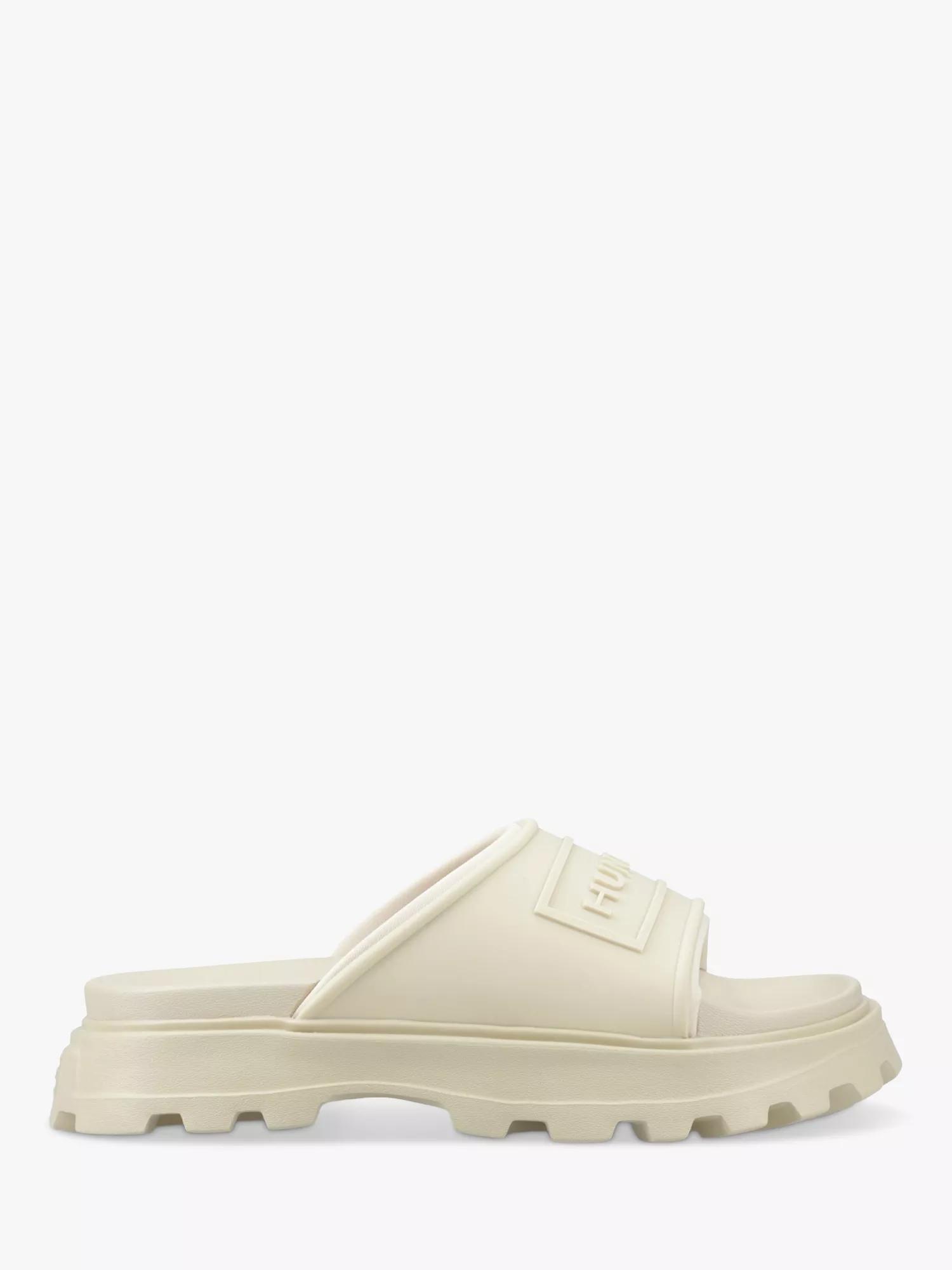 HUNTER Moulded Stacked Slider Sandals | endource