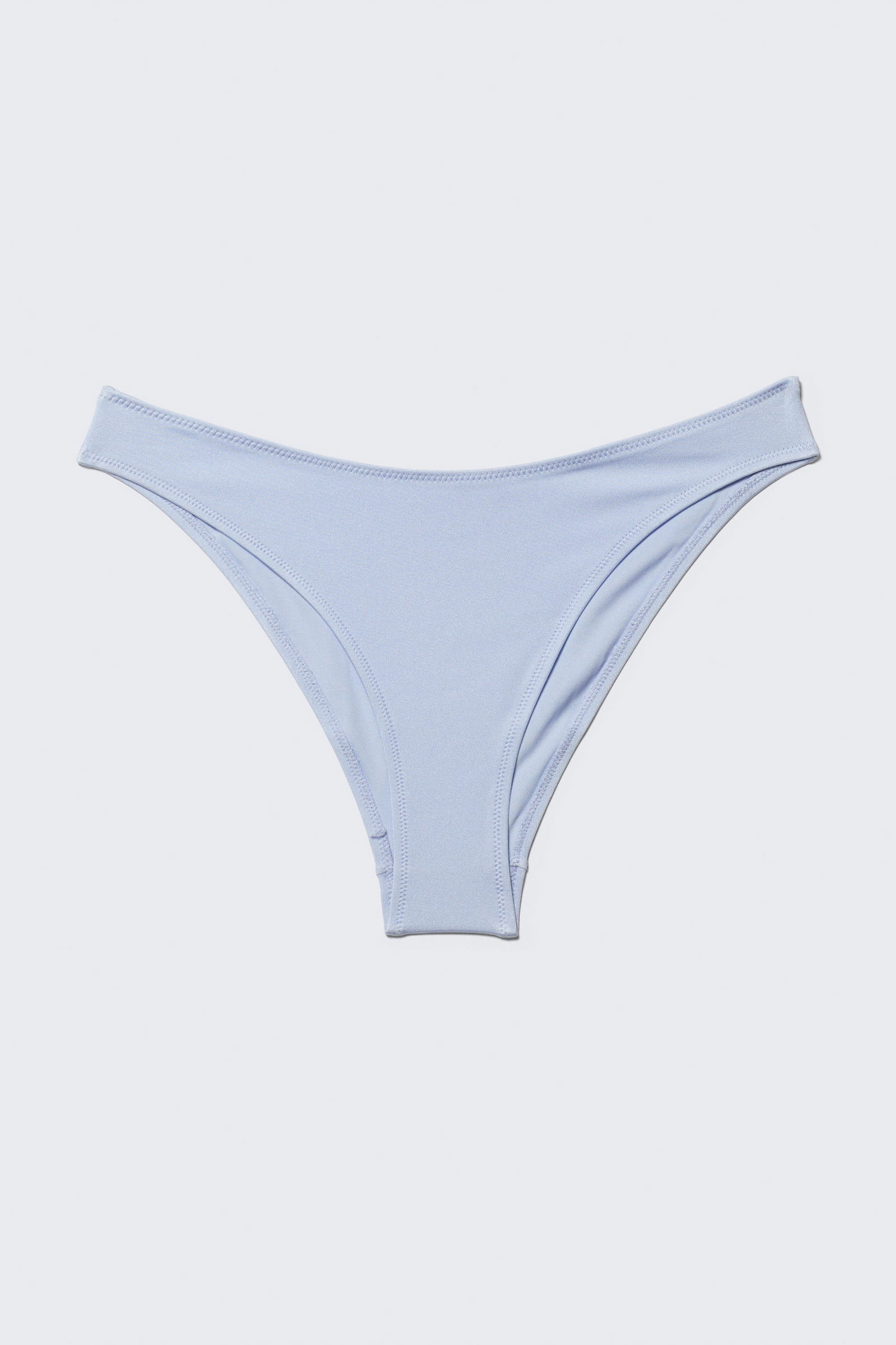WEEKDAY Scooped High-Cut Bikini Bottoms | endource