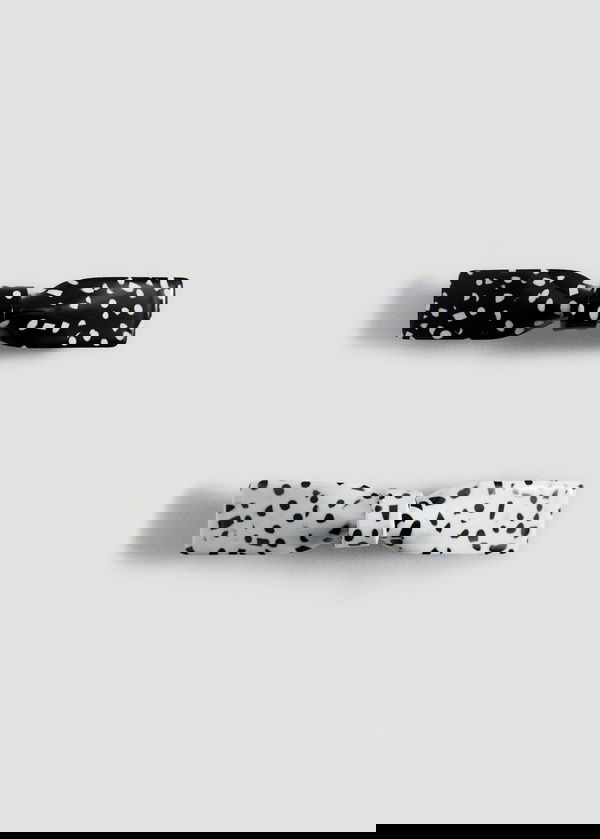 MANGO Bow Barrette Set | endource