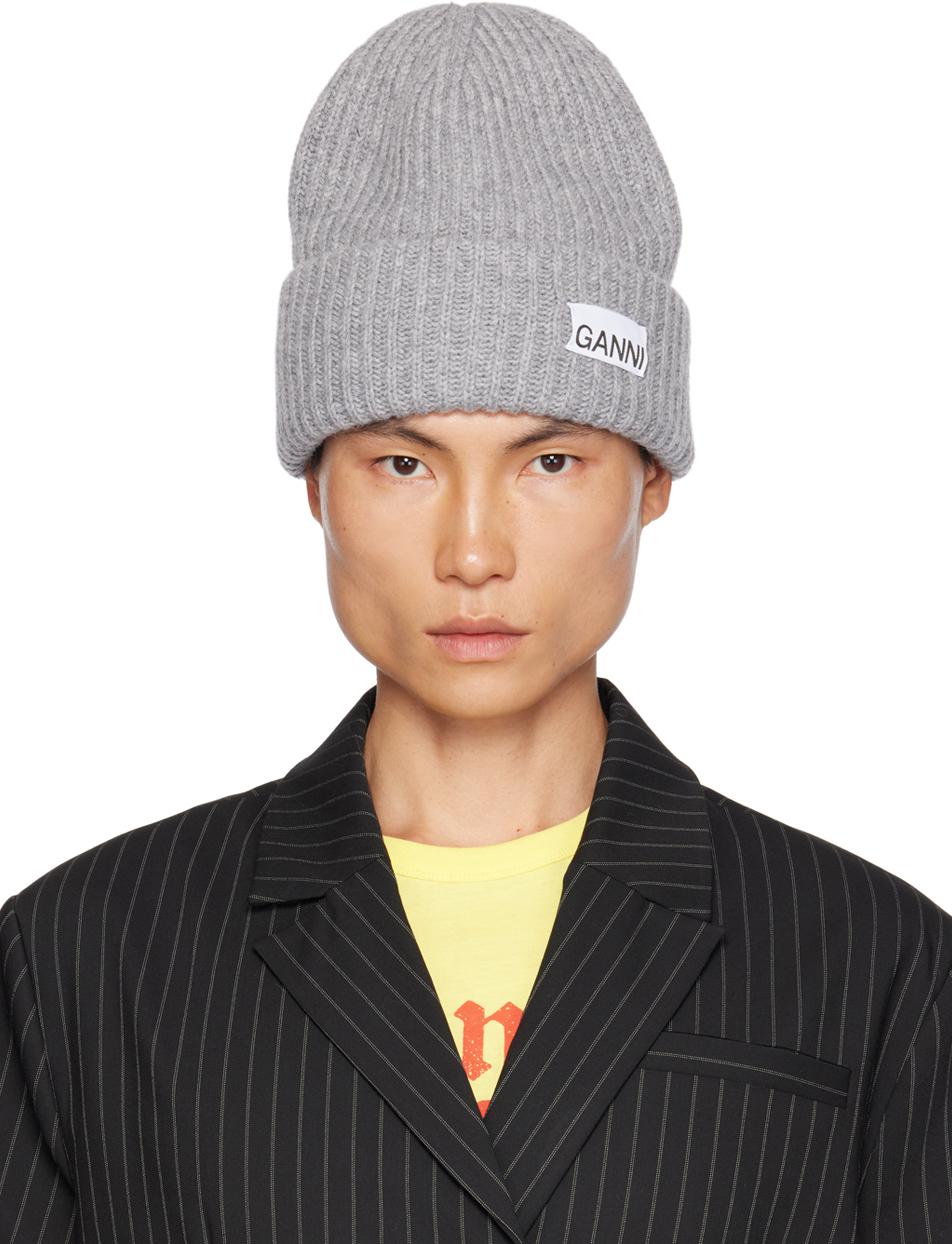 GANNI Rib Knit Beanie | Endource