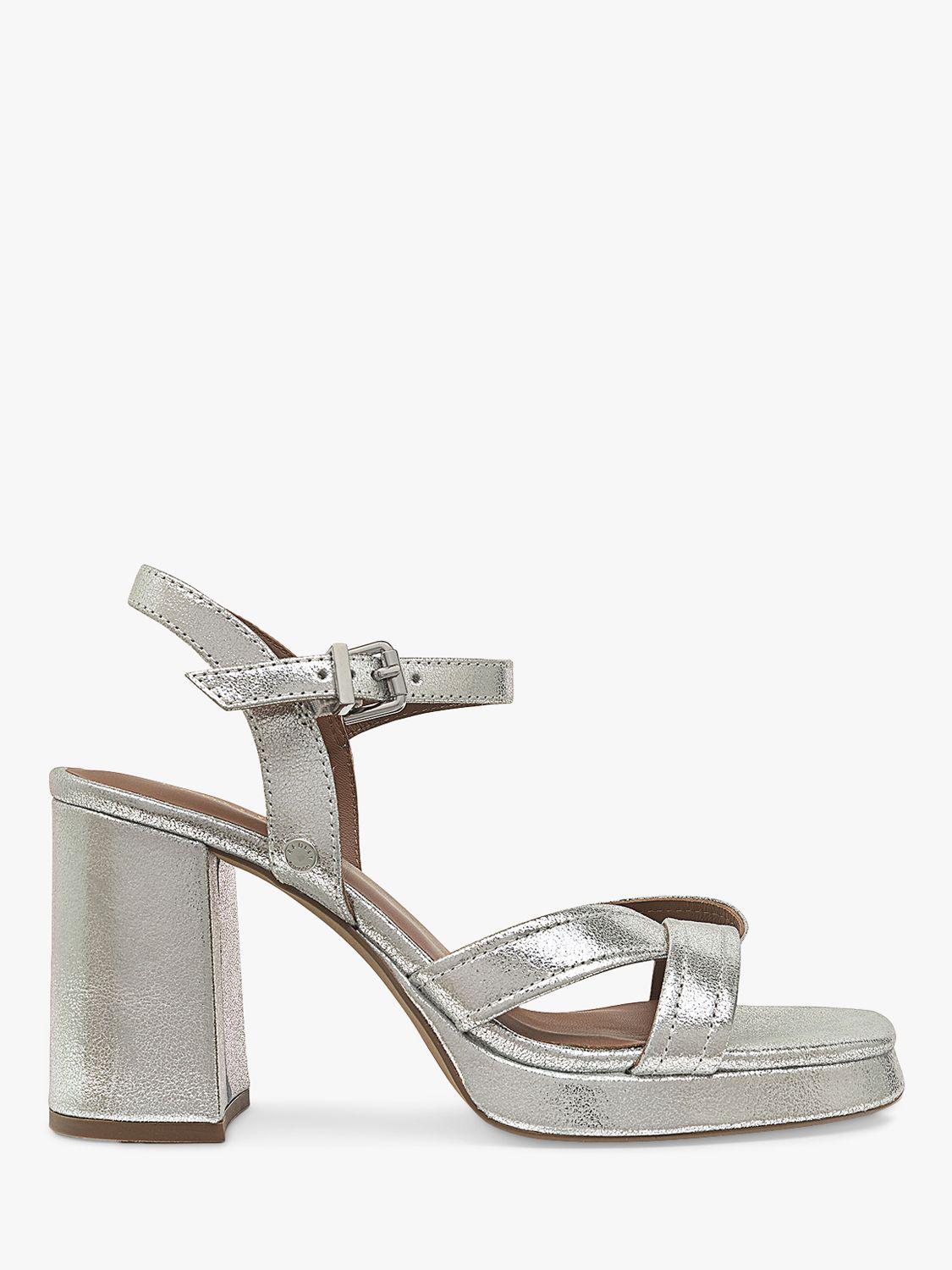 RADLEY Archer Street Metallic Crossover Platform Heels | endource