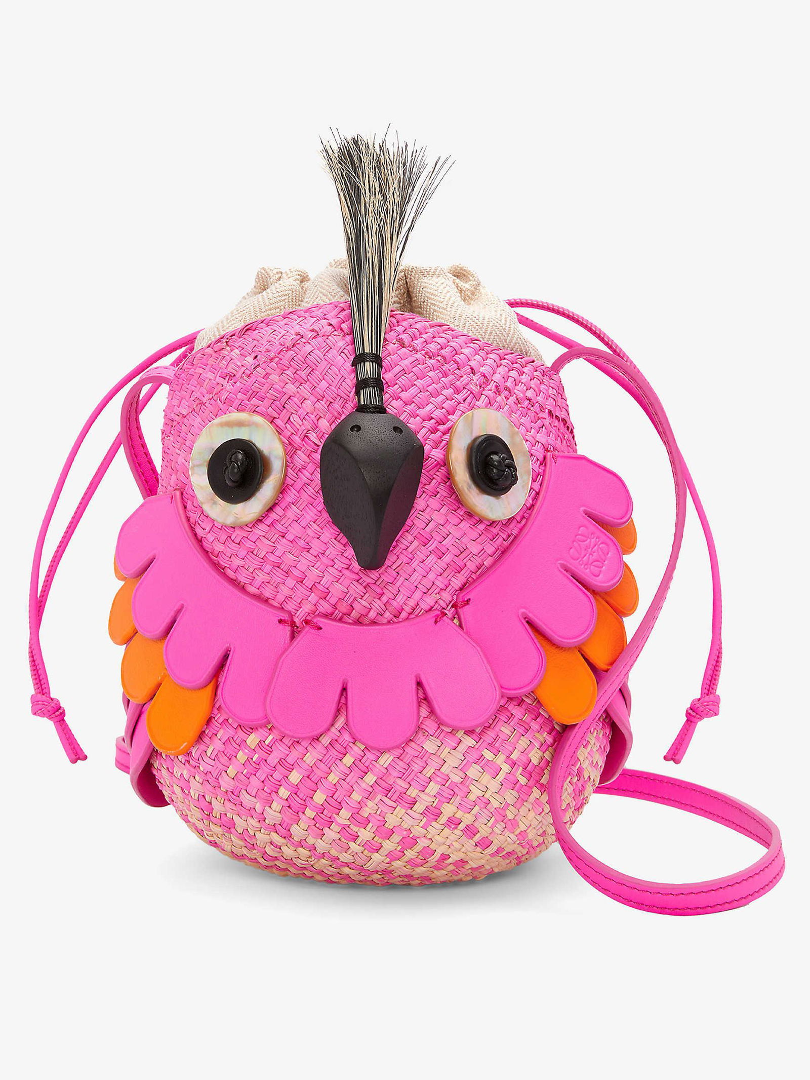 LOEWE Loewe x Paula's Ibiza - Bird Iraca-Palm Bag | endource