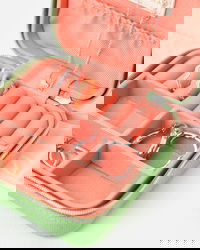 OLIVER BONAS Green Rings & Things Square Jewellery Box | endource