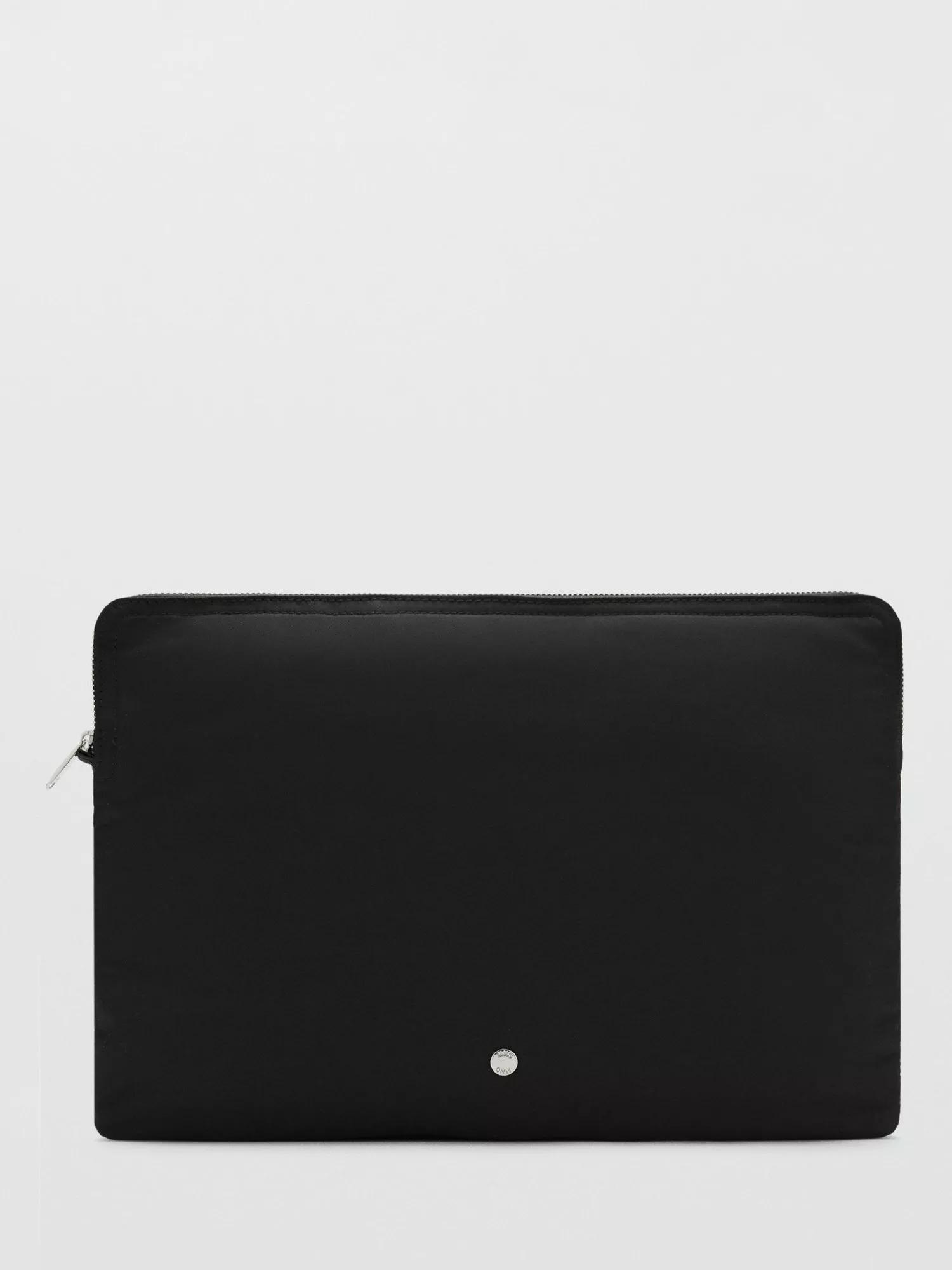 MANGO Tambor Nylon Laptop Case in Black | endource