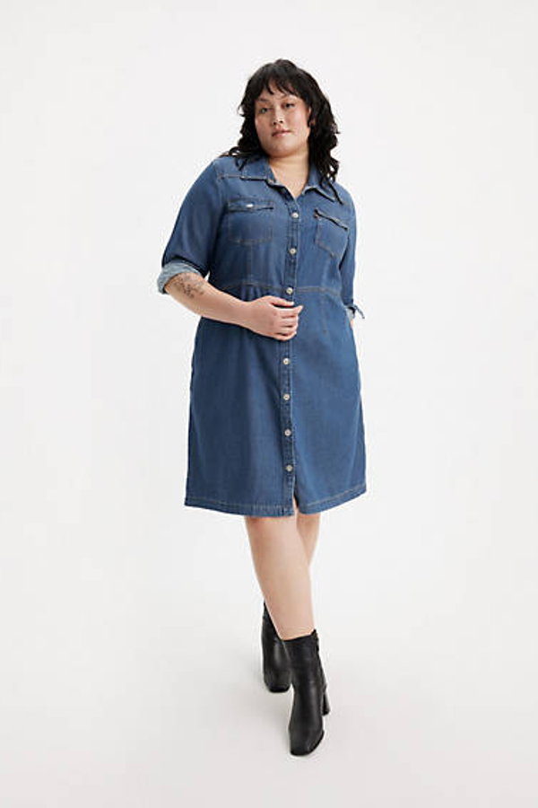LEVI'S Otto Western Dress (Plus Size) | endource