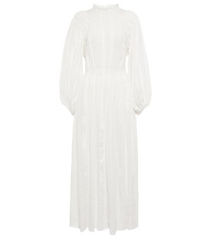 MARANT ÉTOILE Jaena Lace-PanelLed Midi Dress | endource