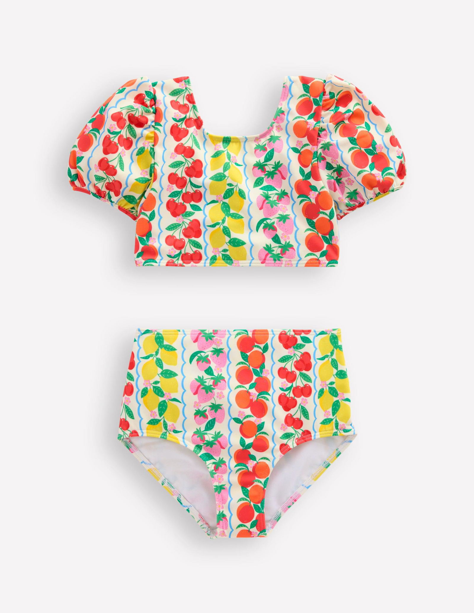 BODEN Sandy Puff Sleeve Bikini | endource
