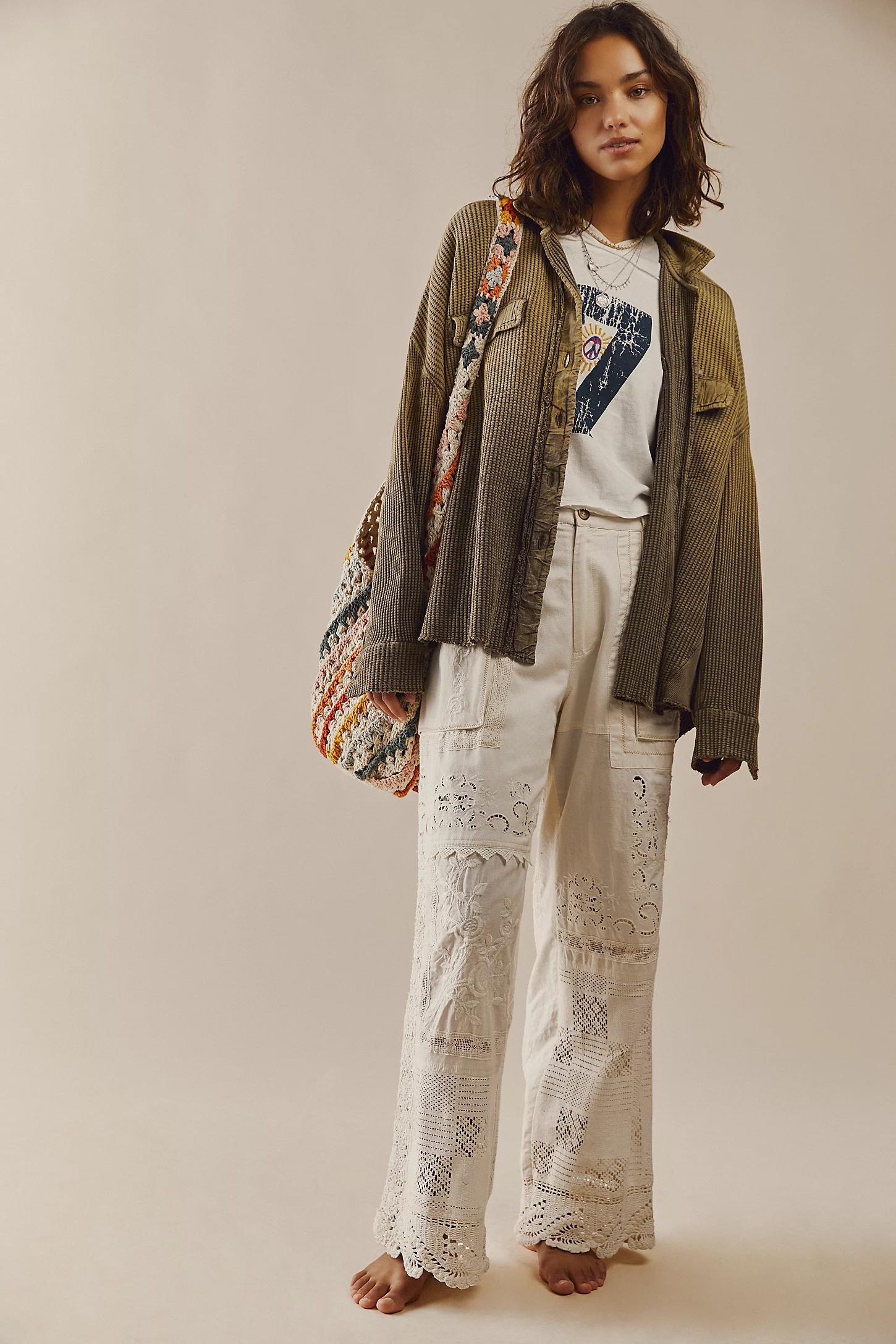 FREE PEOPLE FP One - Scout Dip Dye Jacket in Sea Serpent Combo | endource