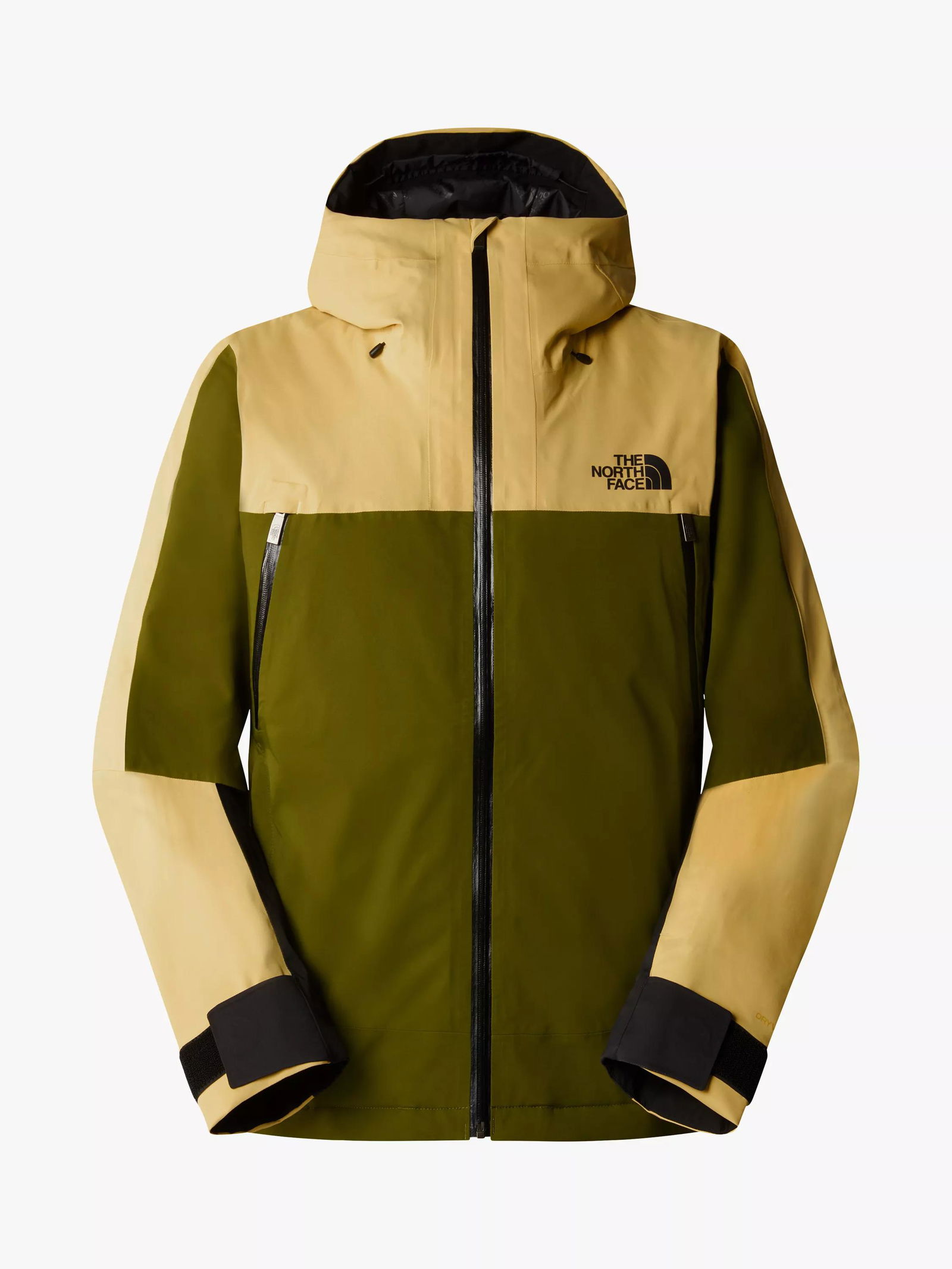 THE NORTH FACE Mountain Shell Jacket in Forest Olive- Gold | endource