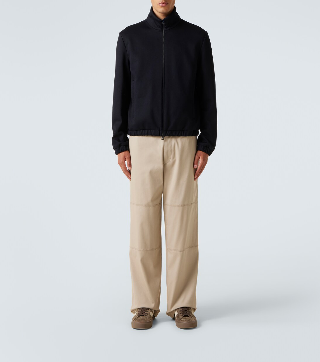MONCLER Simorre Cotton-blend Jersey Jacket | endource